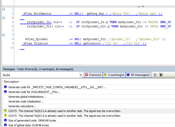 CODESYS Forge - CODESYS Forge / Talk / Engineering 🇬🇧: warning